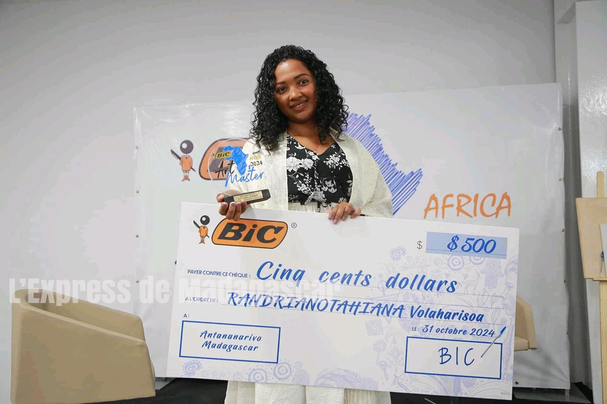 BIC ART MASTER 2024 - Volaharisoa Randrianotahiana figure parmi les ...
